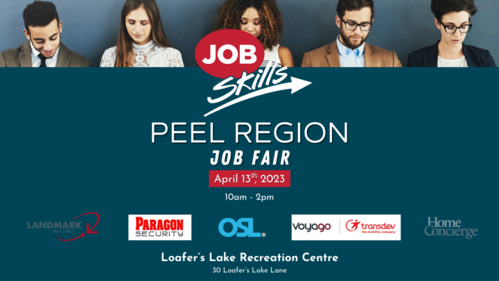 Don't Miss Job Skills' Peel Region Job Fair in Brampton - Job Skills
