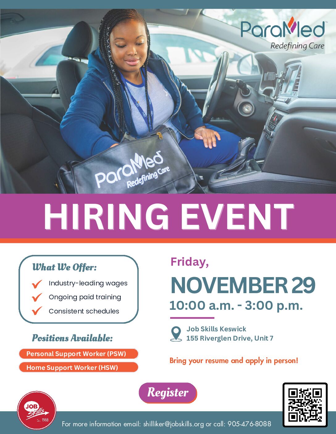 ParaMed Hiring Event - Job Skills