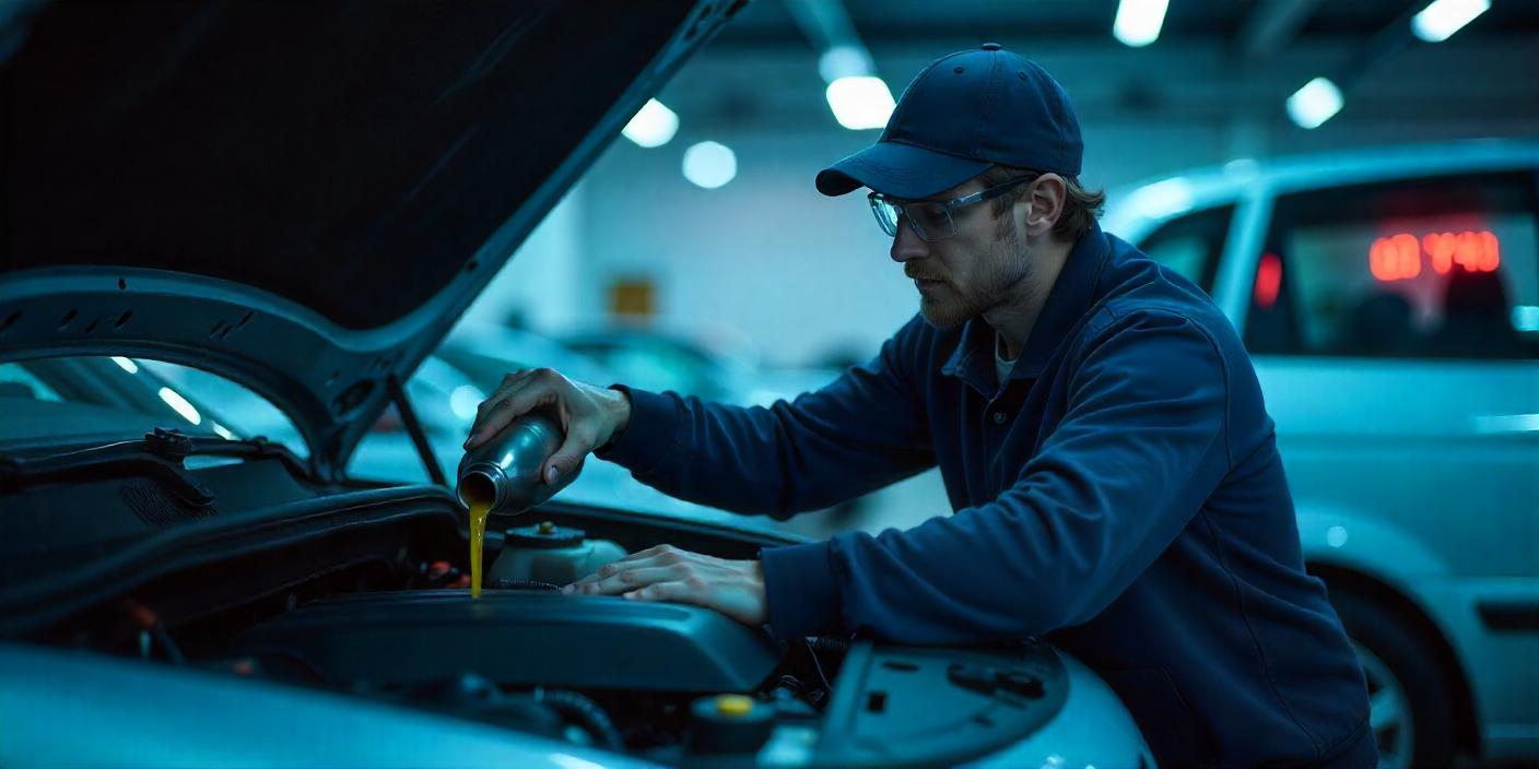 A Day in the Life of a Lube Technician - Job Skills